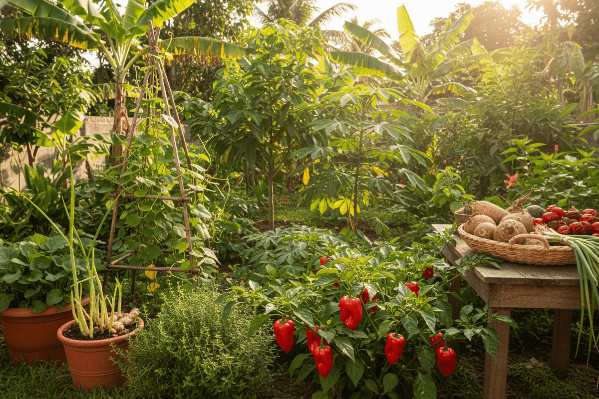 Growing Essential Jamaican Caribbean Ingredients in Your Home Garden ...